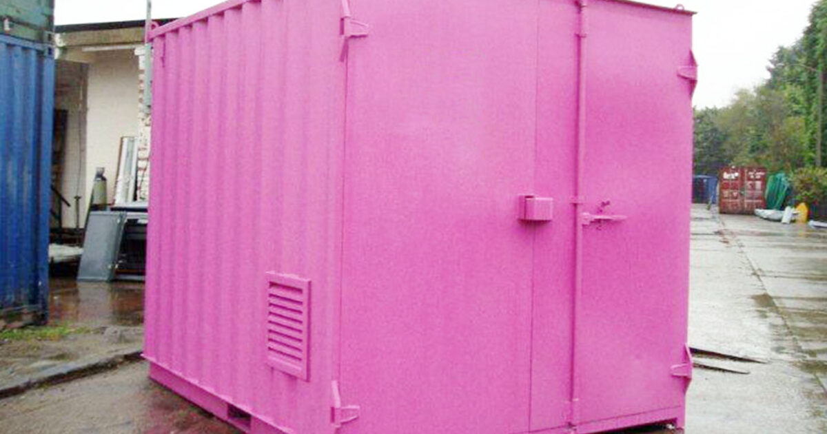 Coshh Stores: Hazardous Substance Storage | Cabins & Containers