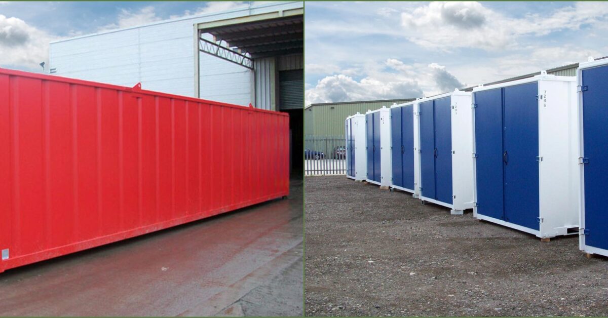 Steel Shipping Containers for Storage | Cabins & Containers