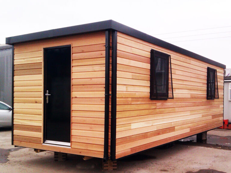 Cedar Cladding Exterior - Cabins and Containers (UK)